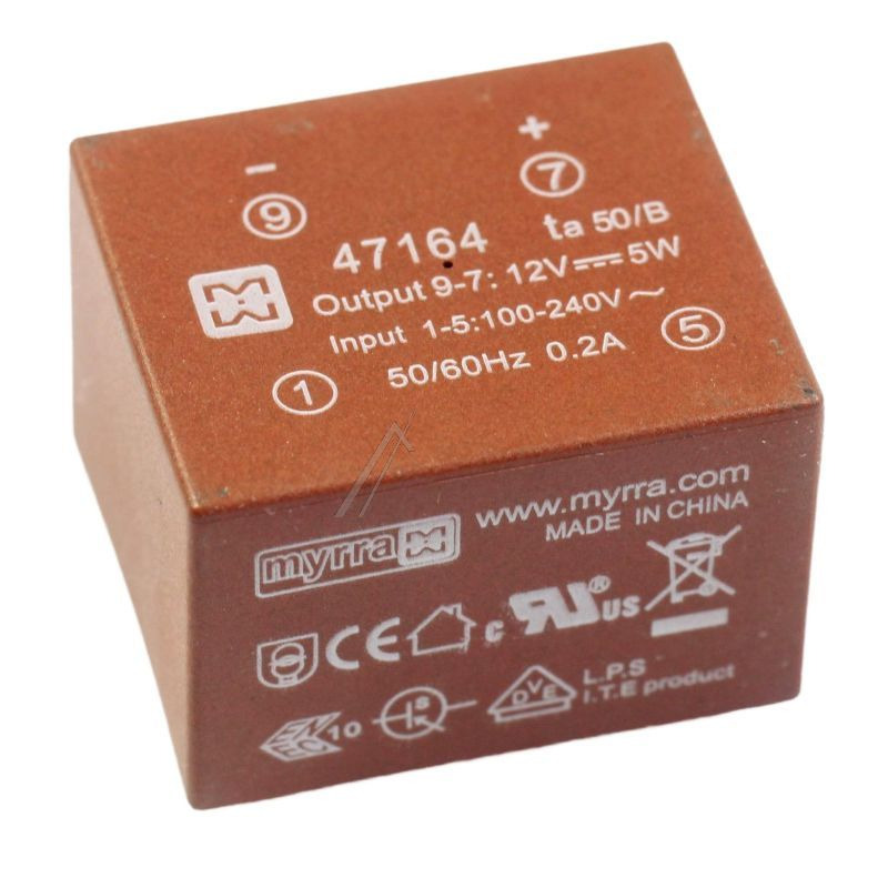 Transformateur PCB EI30 1 sortie Myrra 47164 – FixPart