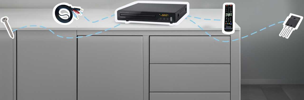 Panasonic DVD player/recorder spare parts – FixPart