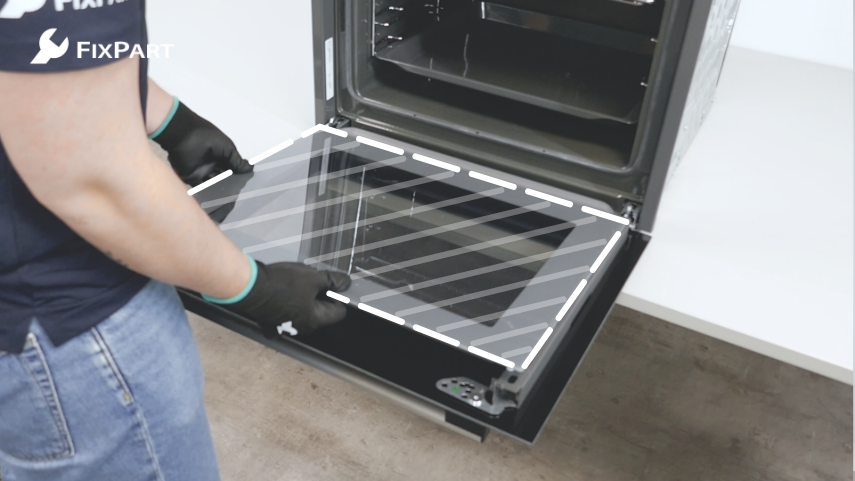Oven - Replace door glass - Repair advice – FixPart